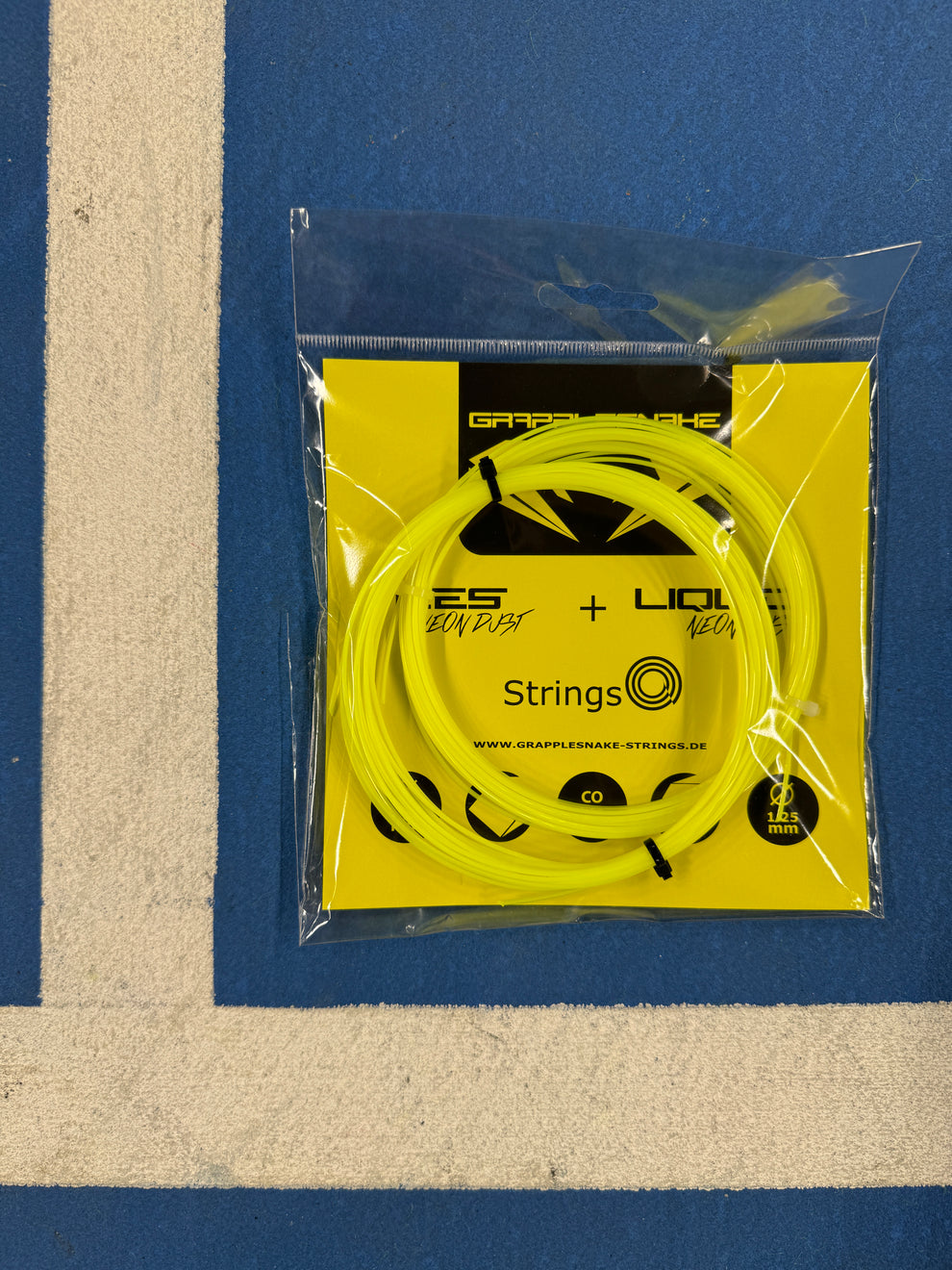 GRAPPLESNAKE CES Neon/Liquid Neon Dust 12m hybrid set – Grapplesnakestrings